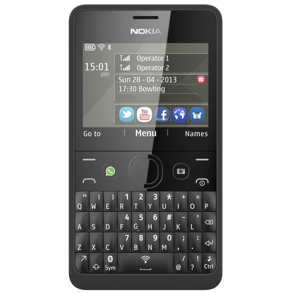 Telefon mobil Nokia 210 Asha, Black - eMAG.ro